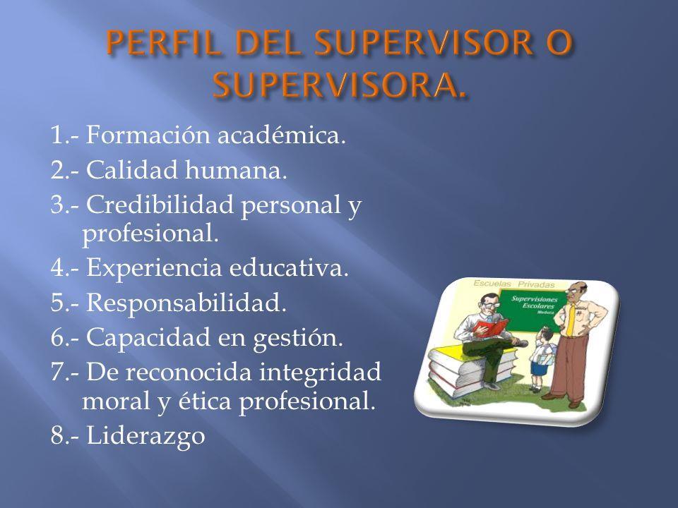 Qué Hace Un Supervisor Escolar Según El Manual De La SEP